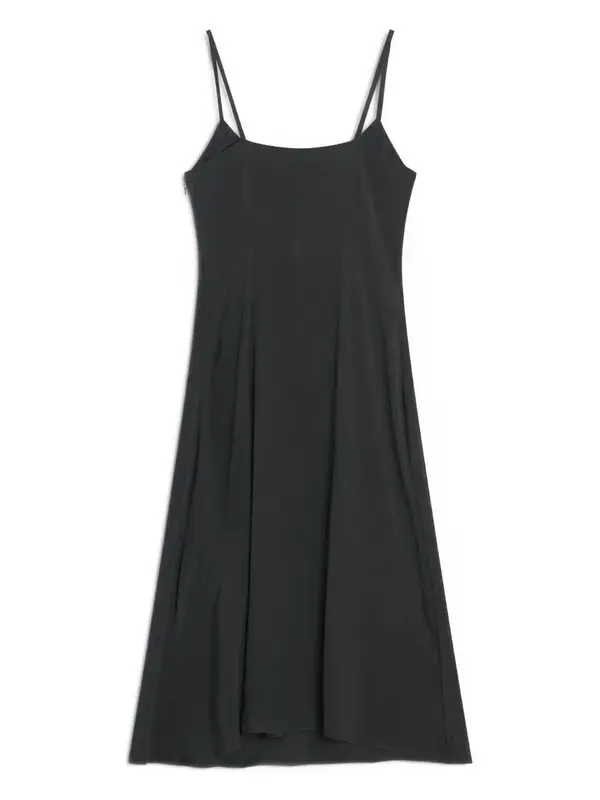 Maison Kitsuné Spaghetti-strap Midi Dress