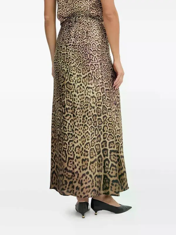 MARCIANO Animal Print Maxi Skirt