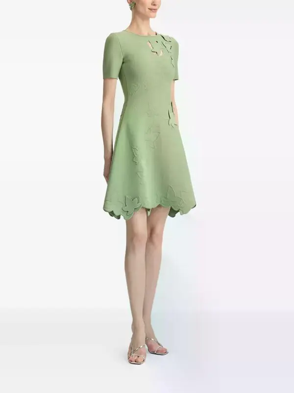 Oscar De La Renta Ivy Cut-out Dress
