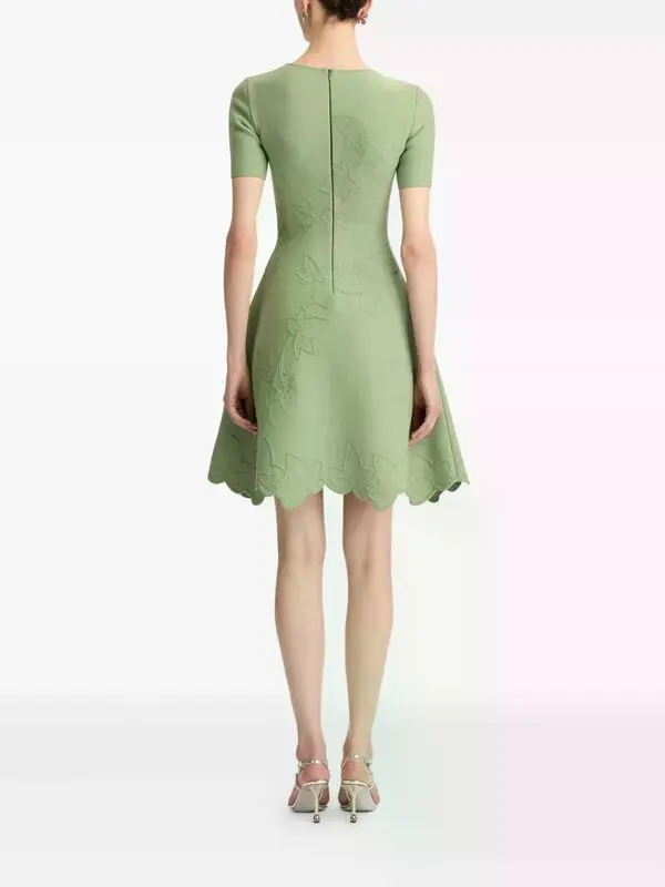 Oscar De La Renta Ivy Cut-out Dress