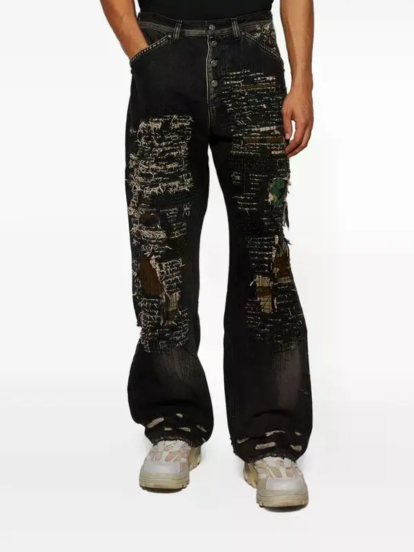 THUG CLUB Distressed Jeans