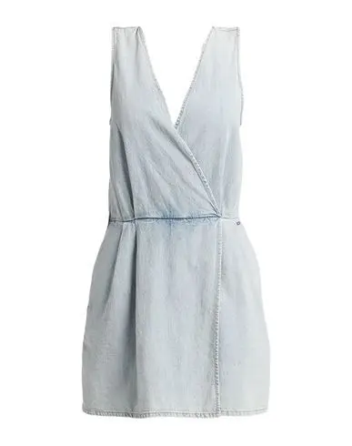 Armani Exchange Cotton Playsuit - Blue