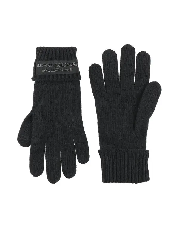 Armani Exchange Knitted Gloves