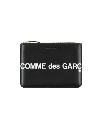 Comme Des Garçons Soft Leather Pouch - Black