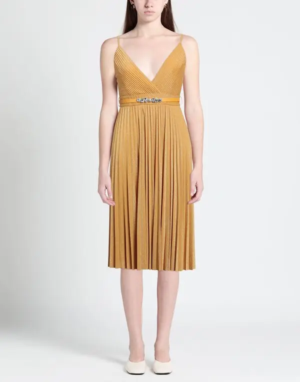 Liu Jo Midi Pleated Dress