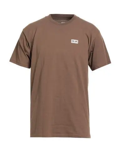 Obey T-shirt Size Cotton - Brown