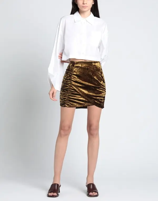 8PM Velvet Mini Skirt