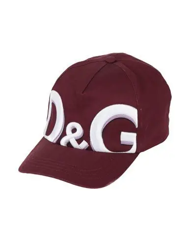 Dolce & Gabbana Embroidered Gabardine Baseball Cap - Red