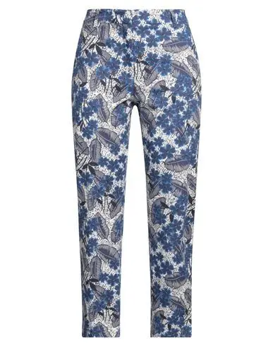 Max Mara Floral Print Tapered Cropped Pants