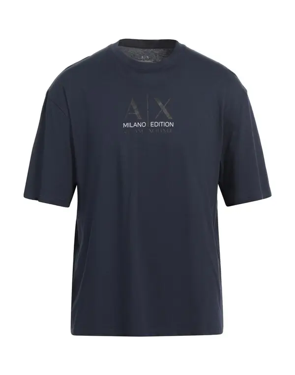 Armani Exchange T-shirt Size Cotton - Navy