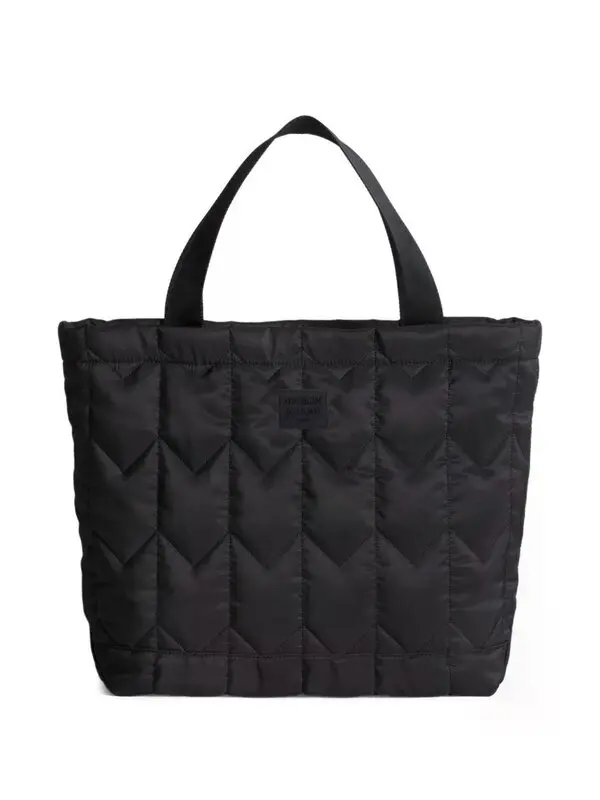 Maison Kitsuné Large Chevron Quilted Tote Bag