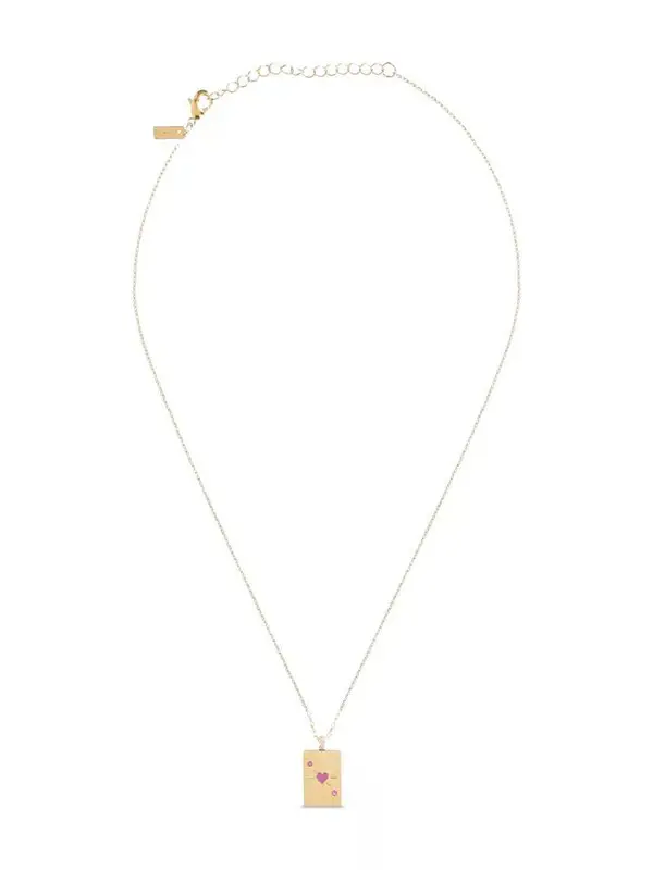MYA BAY Ace Of Heart Pendant Necklace - Gold