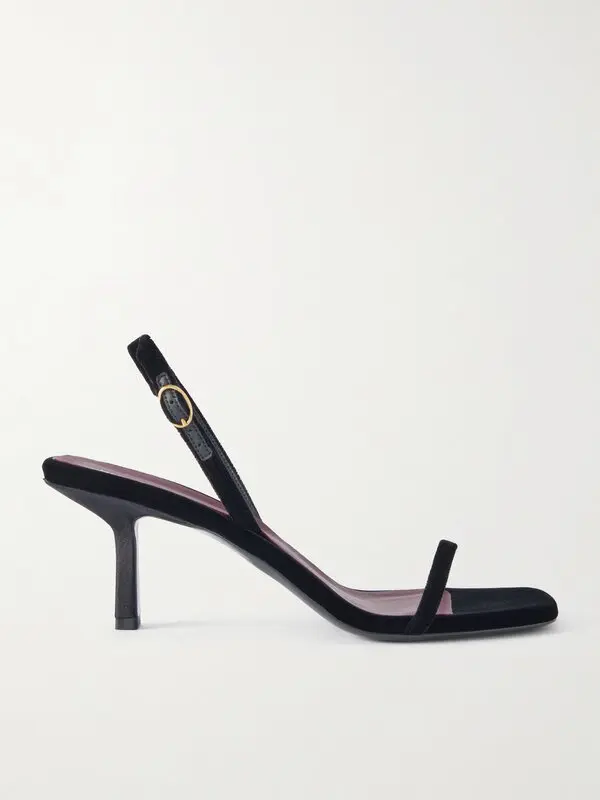 NEOUS Noqui Velvet Sandals