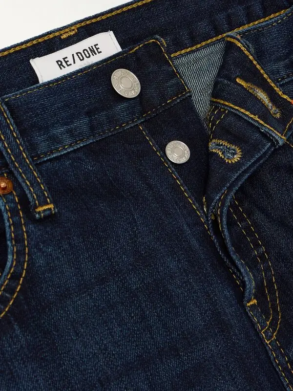RE/DONE Twisted Mid-rise Bootcut Jeans