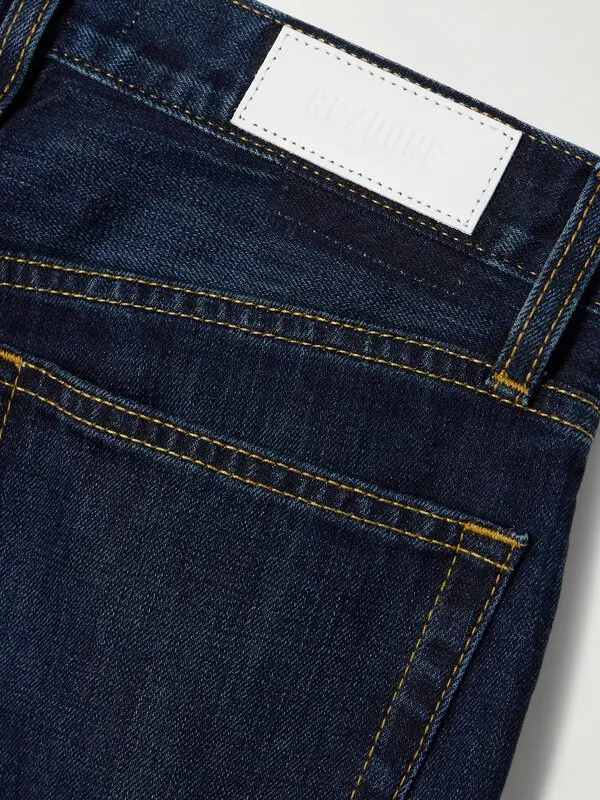 RE/DONE Twisted Mid-rise Bootcut Jeans