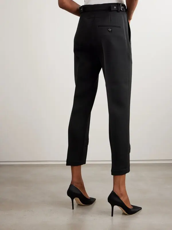 LANVIN Wool-twill Tapered Pants