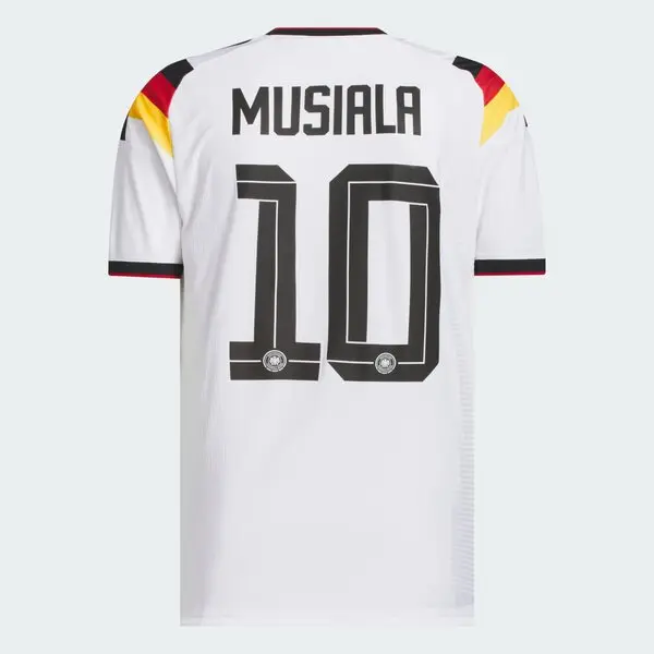 Adidas Germany 26 Home Musiala Authentic Jersey - White / Soccr-ger-syu