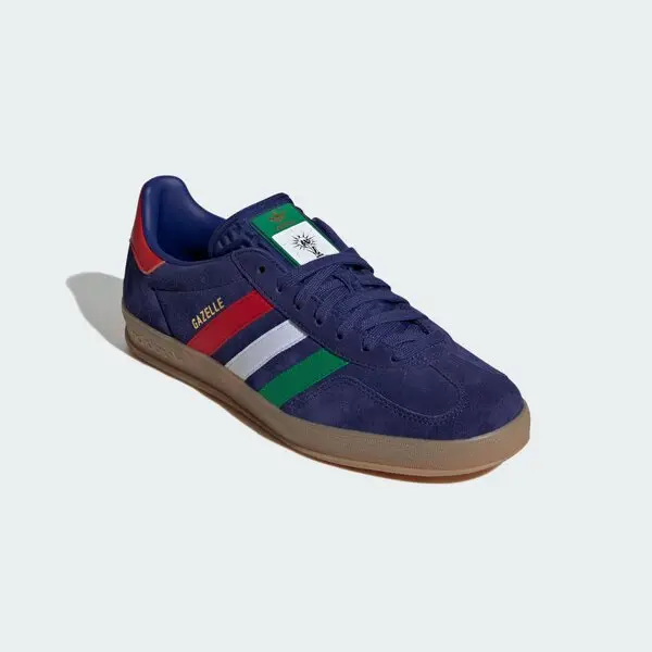 adidas gazelle silver green womens Adidas Gazelle Burgundy Claret and Blue West Ham Trainers (UK 9) – Wear  Garson main image 1