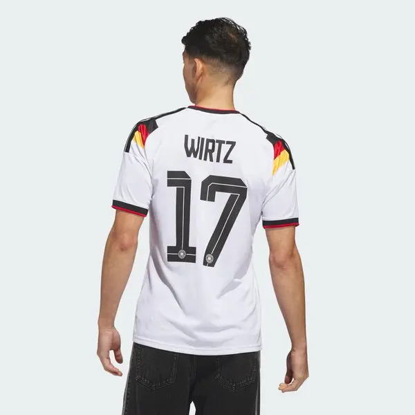Adidas Germany 26 Home Wirtz Jersey - White / Soccr-ger-sym