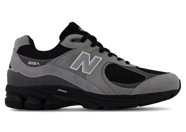 NEW BALANCE 2002r Sneakers - Slate Grey/black/silver Metallic