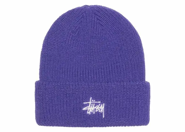StÜssy Cuff Stock Beanie - Concord