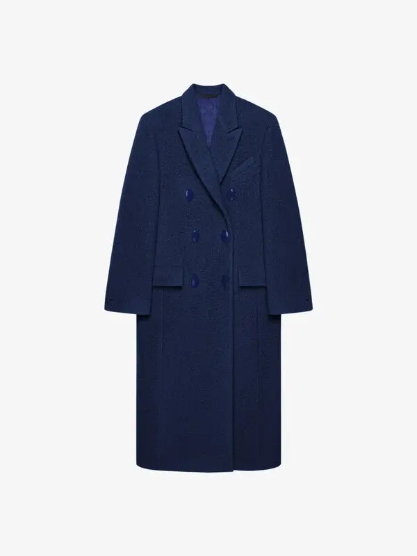 Givenchy Alpaca Bouclette Wool Coat