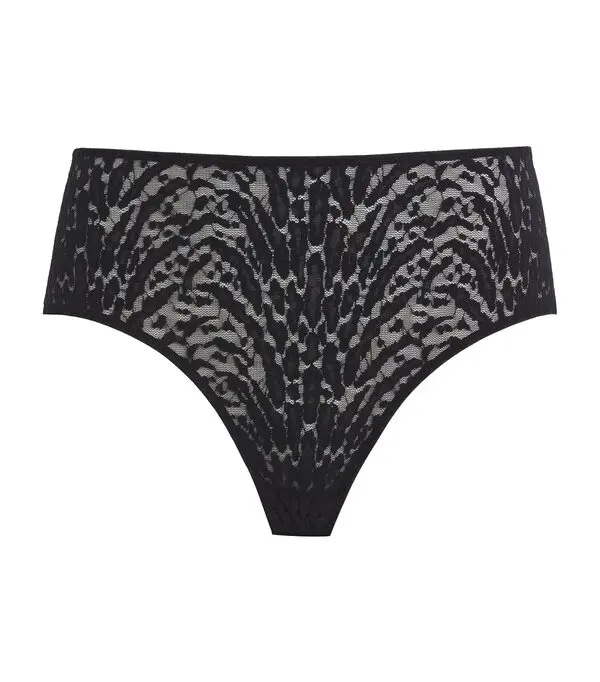 Wolford Animaliers Briefs - Black