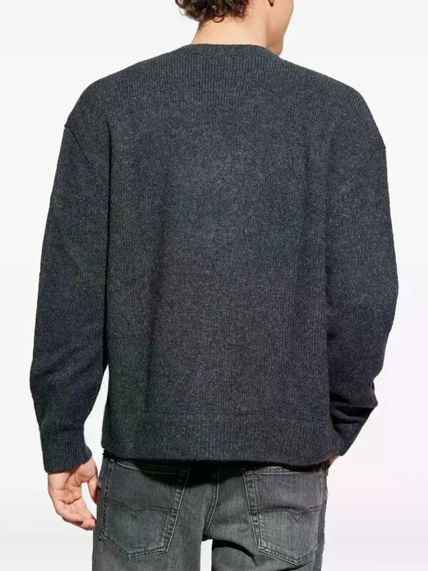 DIESEL® K-areeso Logo Sweater - Grey