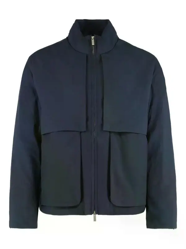K-WAY Antheo Technical Wool Jacket - Blue