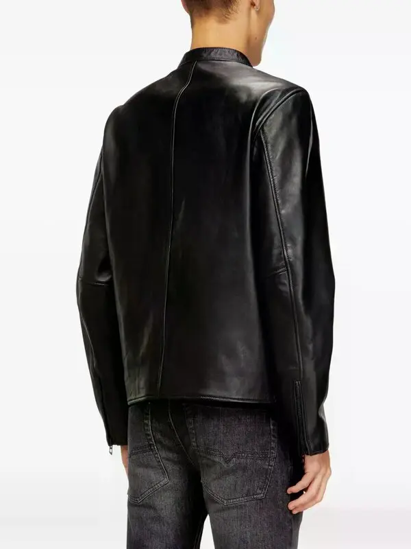 DIESEL® L-tad-wrd Leather Jacket