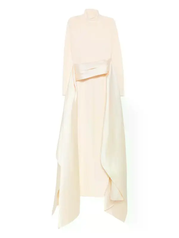 Solace London Roll-neck Maxi Dress