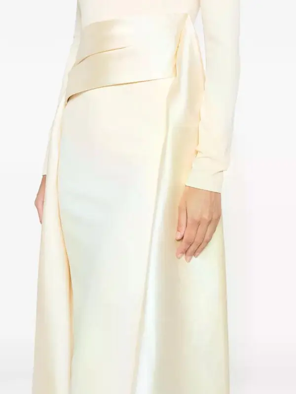 Solace London Roll-neck Maxi Dress