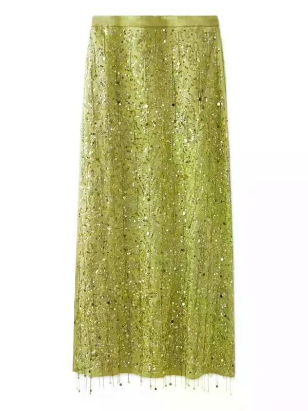 ASTA RESORT Maxi Beaded Yasmin Skirt