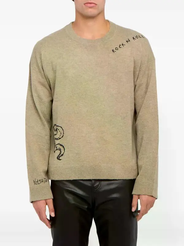 Zadig&Voltaire Marko Sweater - Neutrals