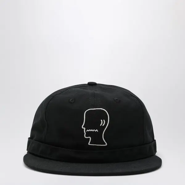 BRAIN DEAD Cotton Baseball Cap - Black