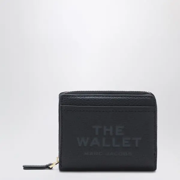 Marc Jacobs Mini Full-grain Leather Wallet - Black