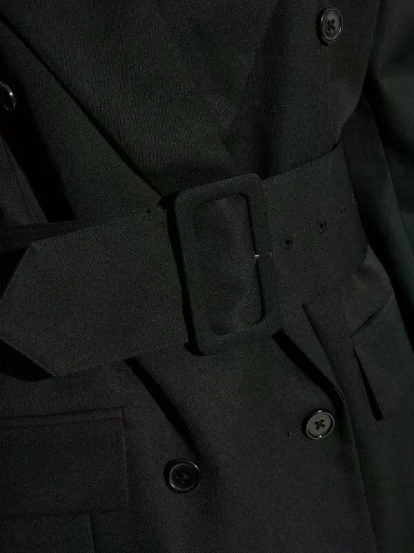 ROTATE BY BIRGER CHRISTENSEN Belted Double-breasted Blazer