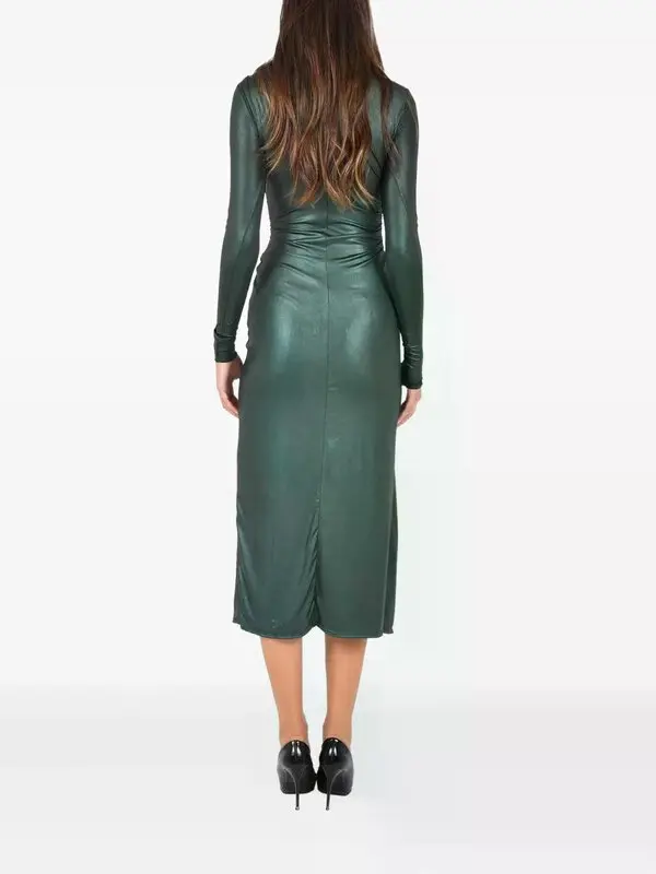 Lapointe Draped Midi Dress