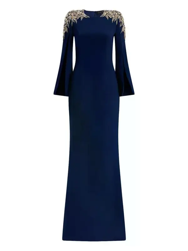 Jenny Packham Adeline Maxi Dress - Blue