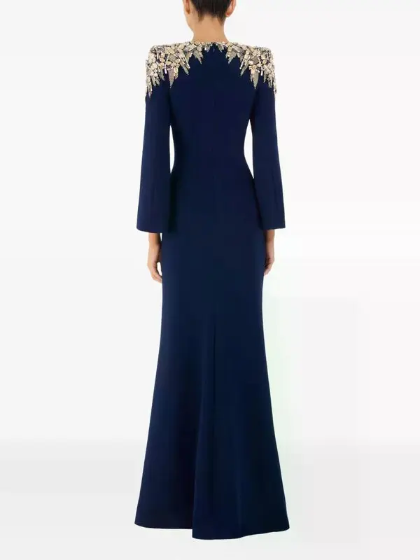 Jenny Packham Adeline Maxi Dress - Blue