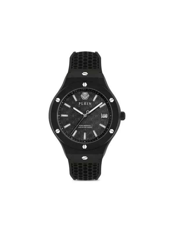 Philipp Plein Underdog 44mm Strap Watch - Black