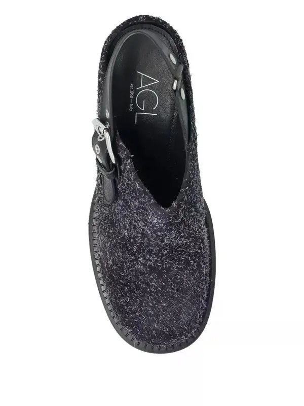 Agl 85mm Franky Buckle-strap Mules