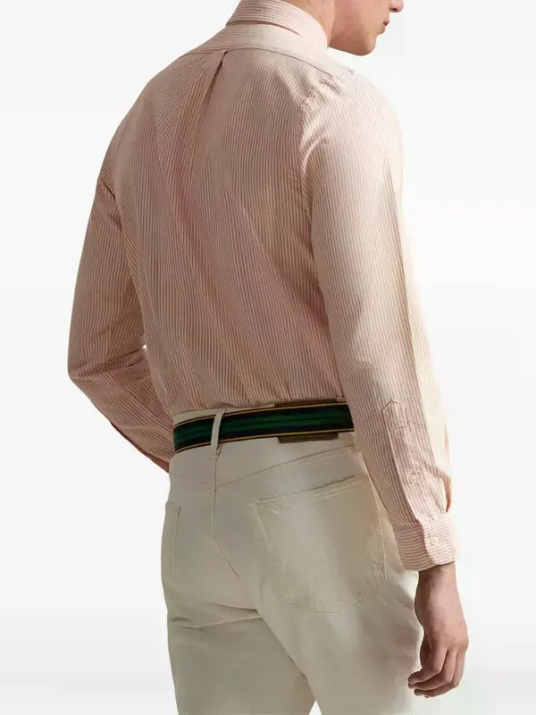 Polo Ralph Lauren Long-sleeved Striped Shirt - Pink