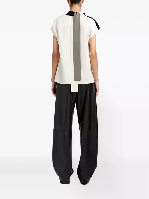 Proenza Schouler Elsa Drape-detail Blouse
