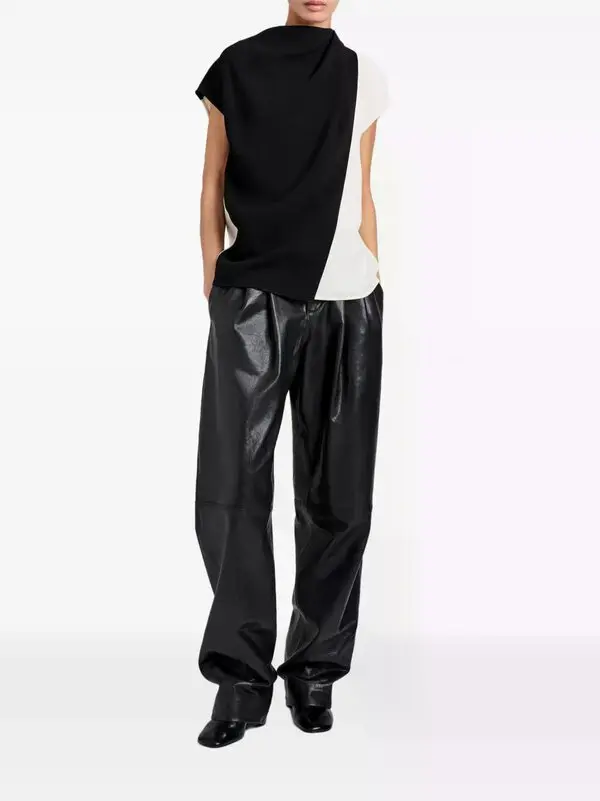Proenza Schouler Elsa Drape-detail Blouse