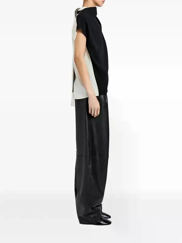 Proenza Schouler Elsa Drape-detail Blouse