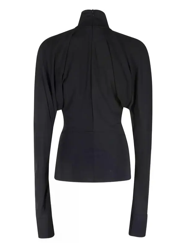 FRANCESCO MURANO Cuff Turtleneck Top