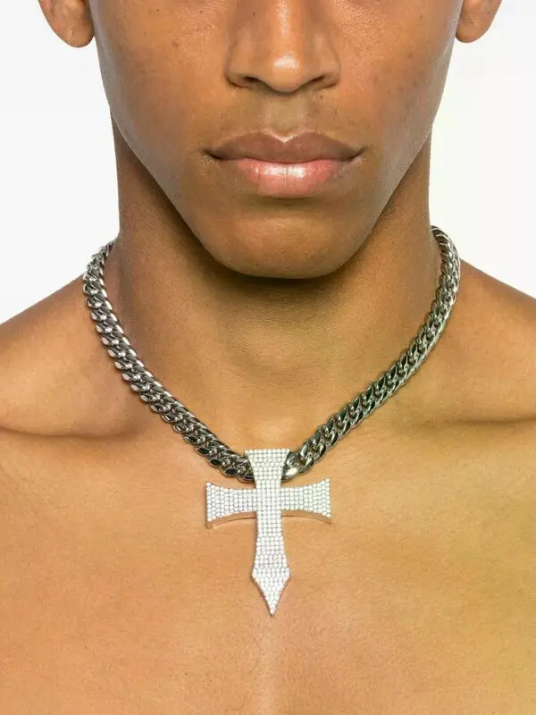DARKAI Cross-pendant Necklace