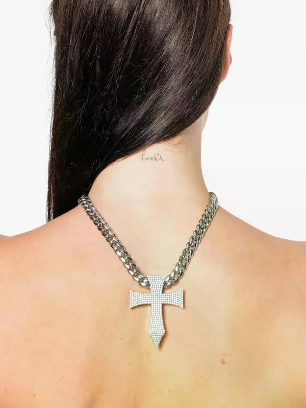 DARKAI Cross-pendant Necklace