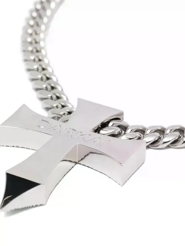 DARKAI Cross-pendant Necklace